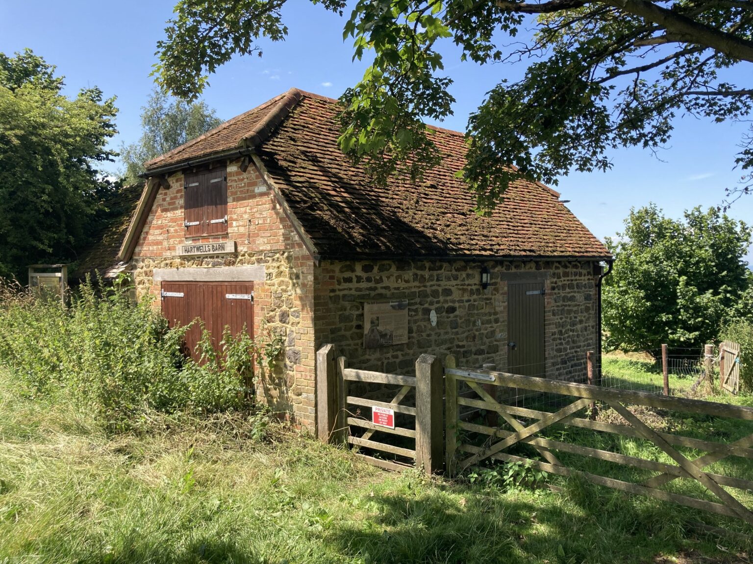 Hartwells Barn & Saunders Field Project – My blog